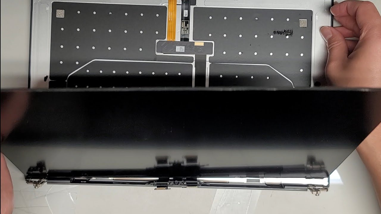 DELL XPS 15 9510 Disassembly LCD Screen Replacement Repair Part 2 - YouTube