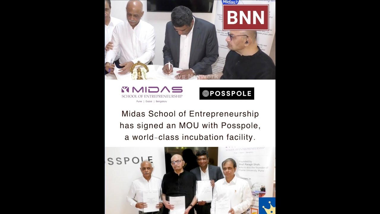 MIDAS School of Entrepreneurship and Posspole Join Forces: Boosting ...