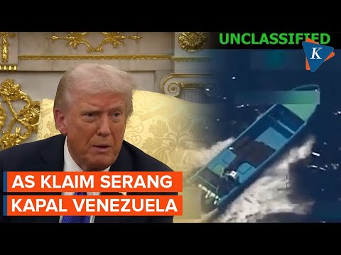 Detik-detik AS Serang Kapal Venezuela! Diduga Penyelundupan Narkoba