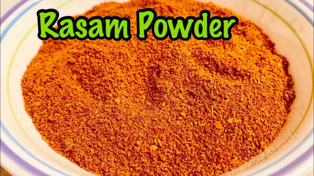 Brahmin Wedding Rasam Powder - YouTube