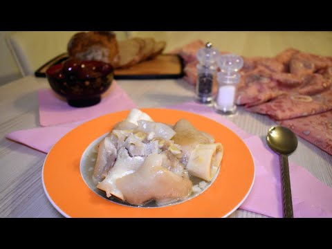 Azərbaycanın Milli Mətbəxindən: Əsl XAŞ necə bişirilir.