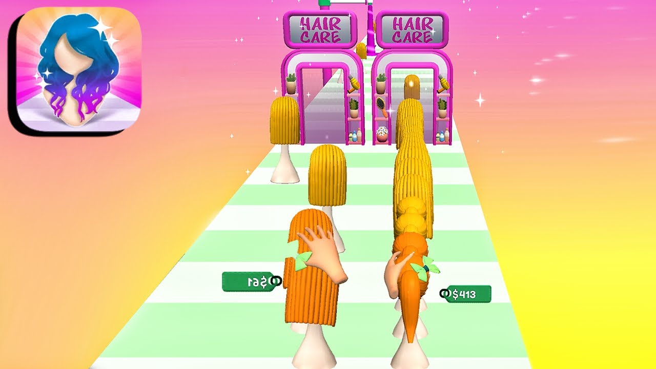 Wig Maker - All Levels Gameplay Android,ios (Part 18) - YouTube