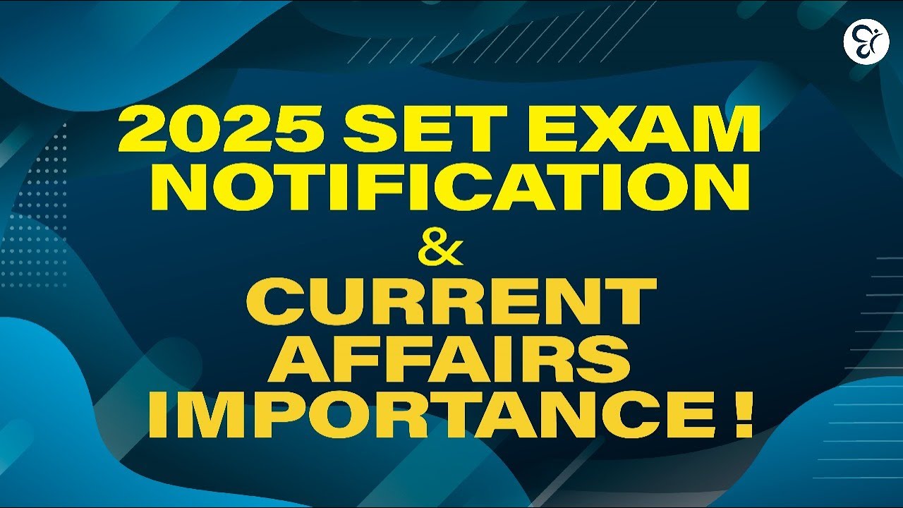 KERALA SET EXAM NOTIFICATION 2025 | SET EXAM CURRENT AFFAIRS IMPORTANT ...