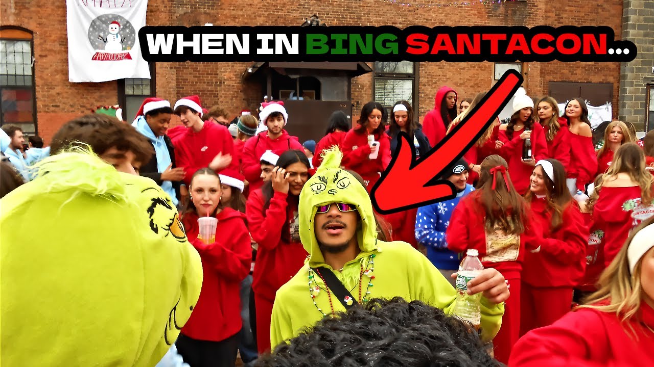 BINGHAMTON SANTACON VLOG 2024... - YouTube