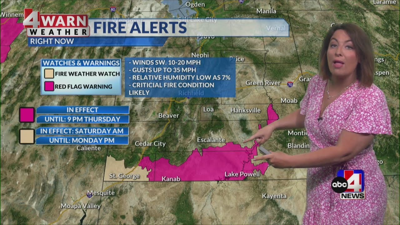 Soaring temperatures Thursday with record heat possible - YouTube