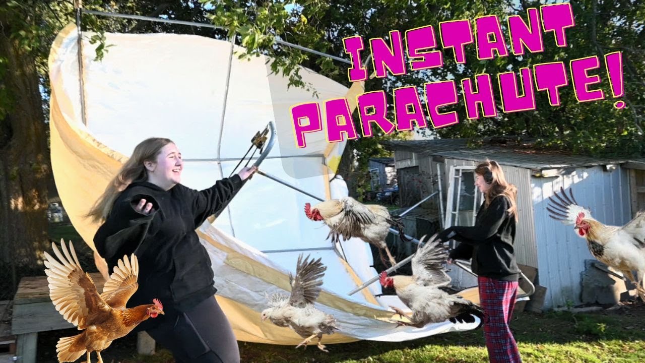 Rescuing Our Chickens In A Gigantic Wind Storm! - YouTube
