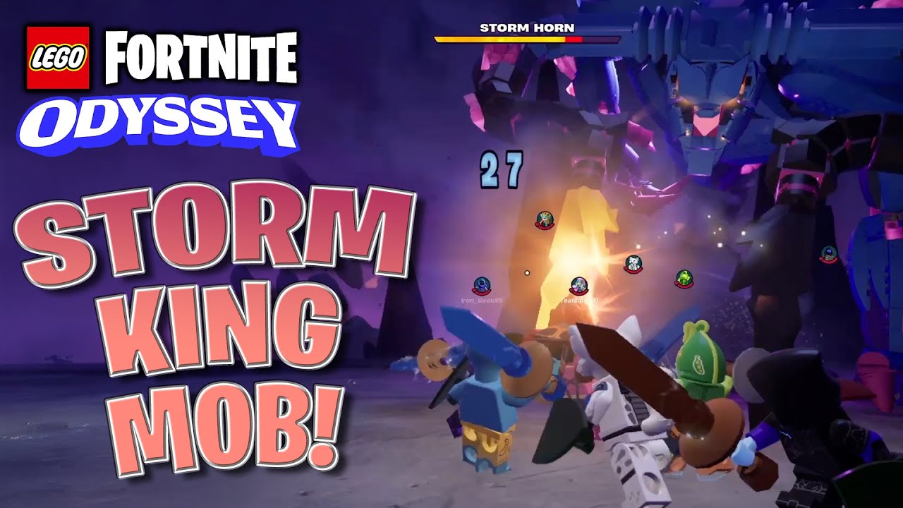 STORM KING Mob in EXPERT MODE! 8 Player battle against the Storm King ...