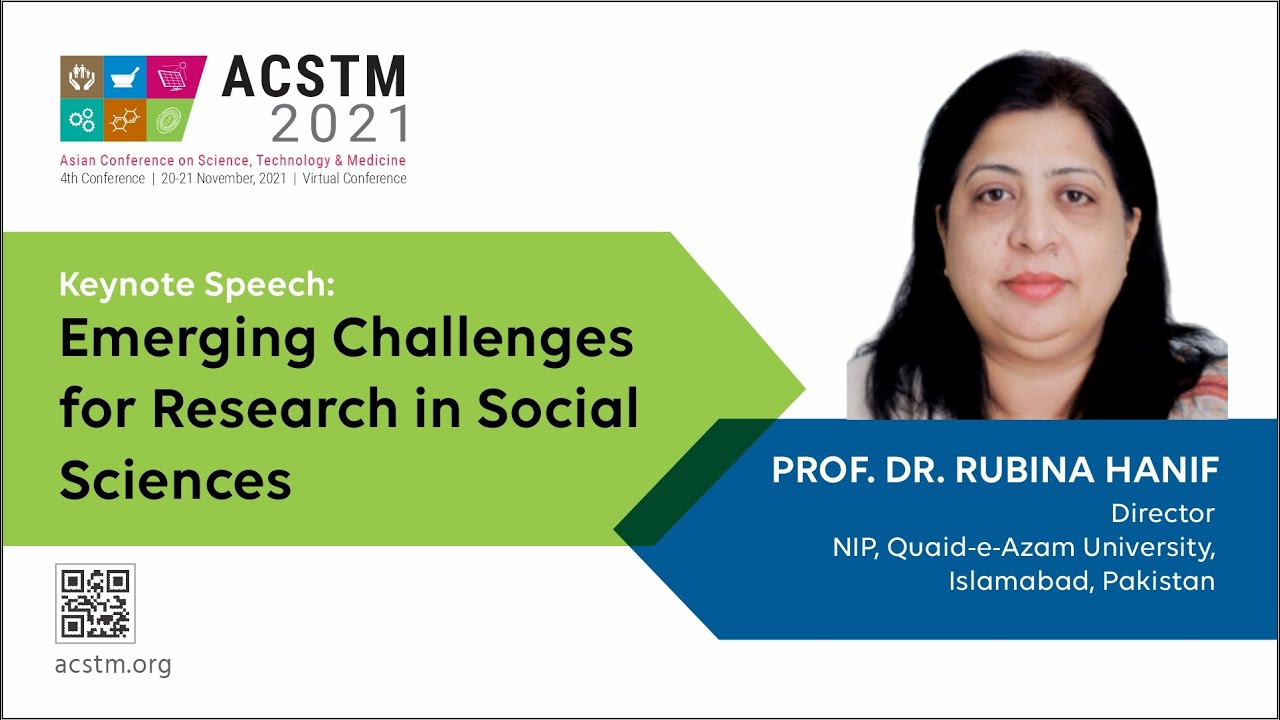 Prof. Dr. Rubina Hanif | Keynote Speaker - YouTube