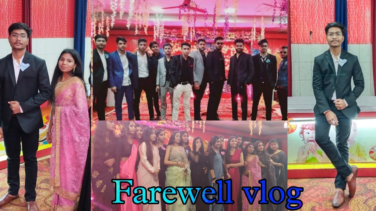 our class 12th farewell party || farewell vlog || #farewell #vlog # ...