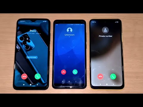 Triple Xiaomi Phone incoming call and outgoing call