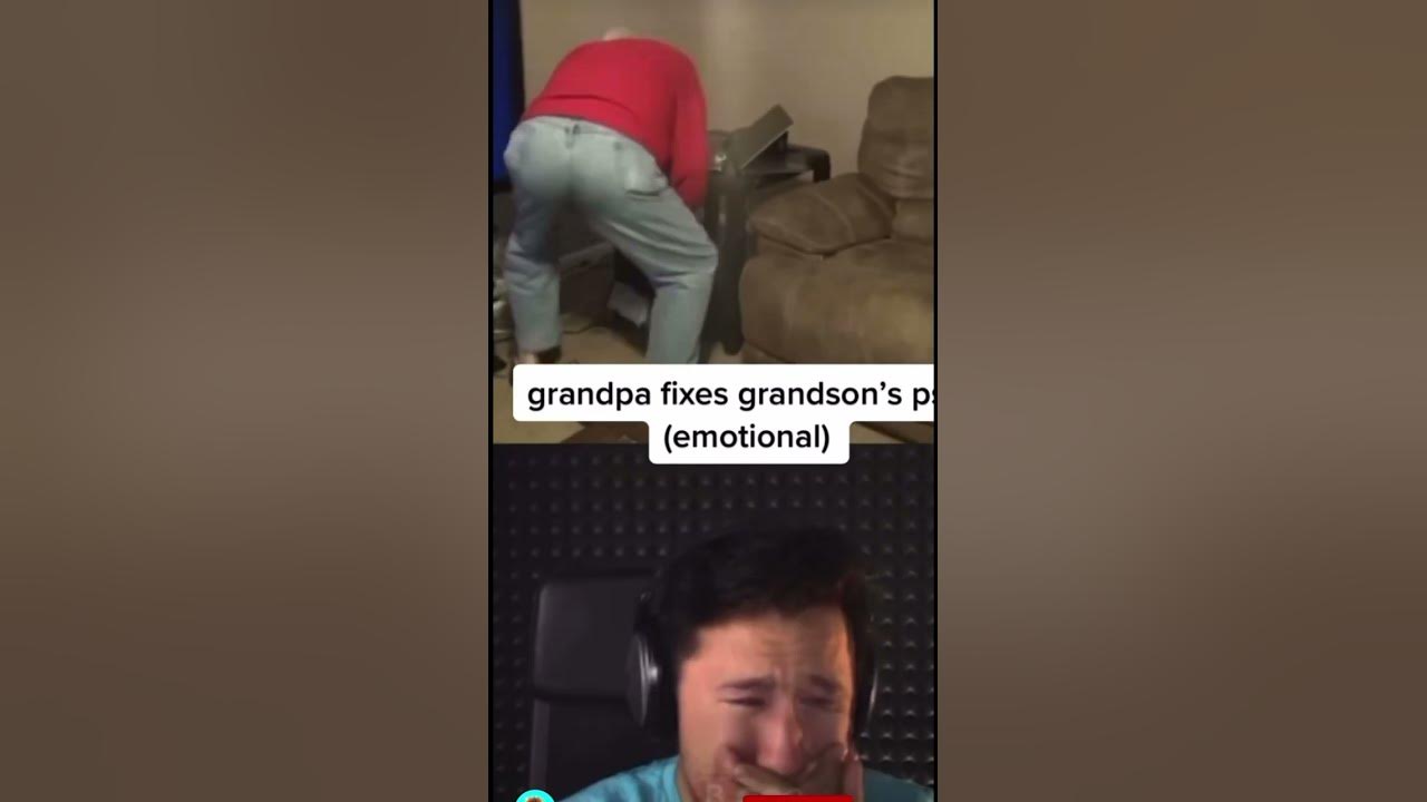 Grandpa Fixes Grandsons Ps4 Emotional Youtube