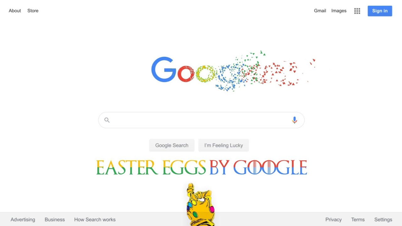 Top 6 Easter Eggs of Google in 2020 - YouTube