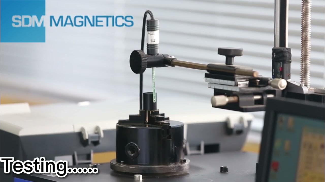 Magnetic Field Test of Magnet - YouTube