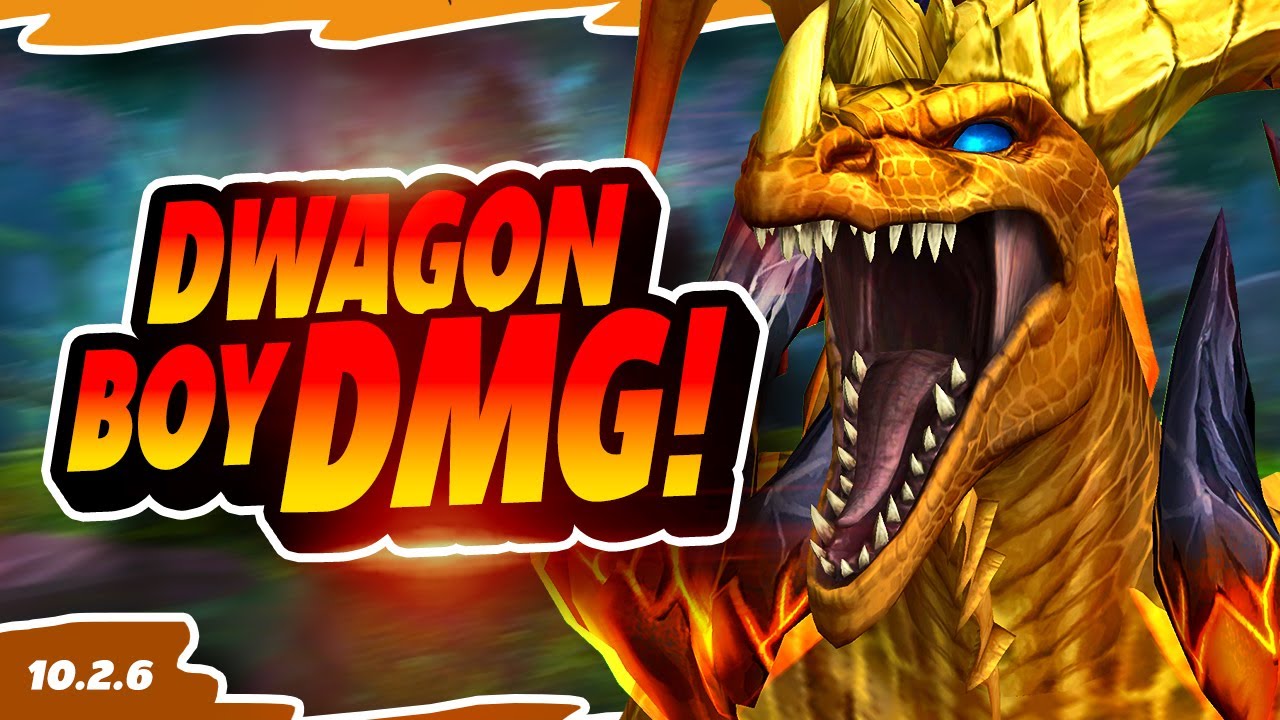 Dwagon Boy Dmg ! Devastation Evoker | Wow 10.2.5 Dragon Flight | World ...