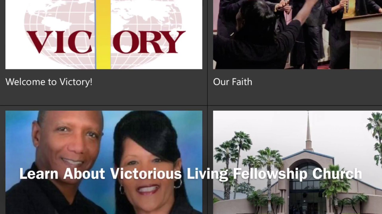 Victorious Living Fellowship | Download VLF App | Pastor Victor Morgan ...