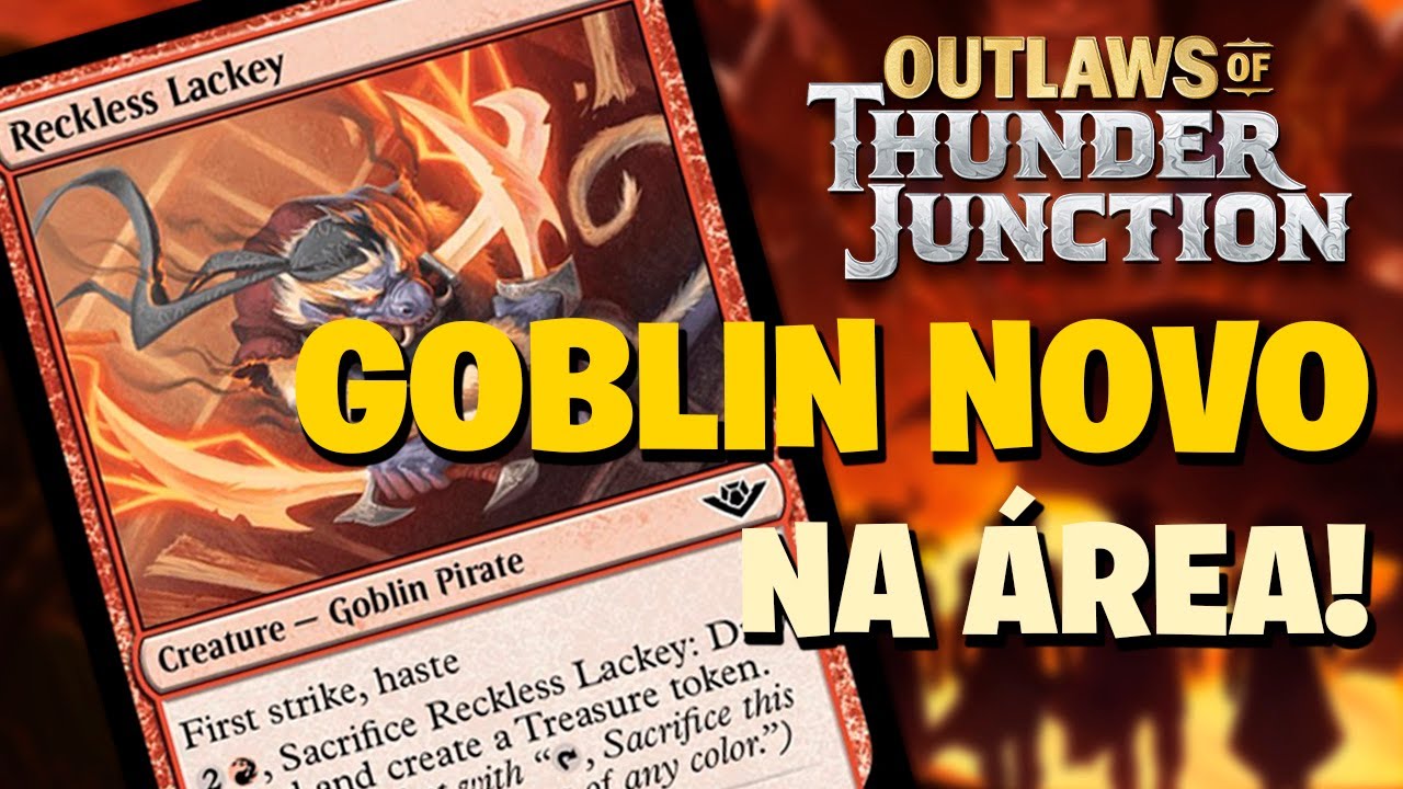 TEM GOBLIN NOVO NA ÁREA! Conheça Reckless Lackey, novo drop 1 vermelho ...