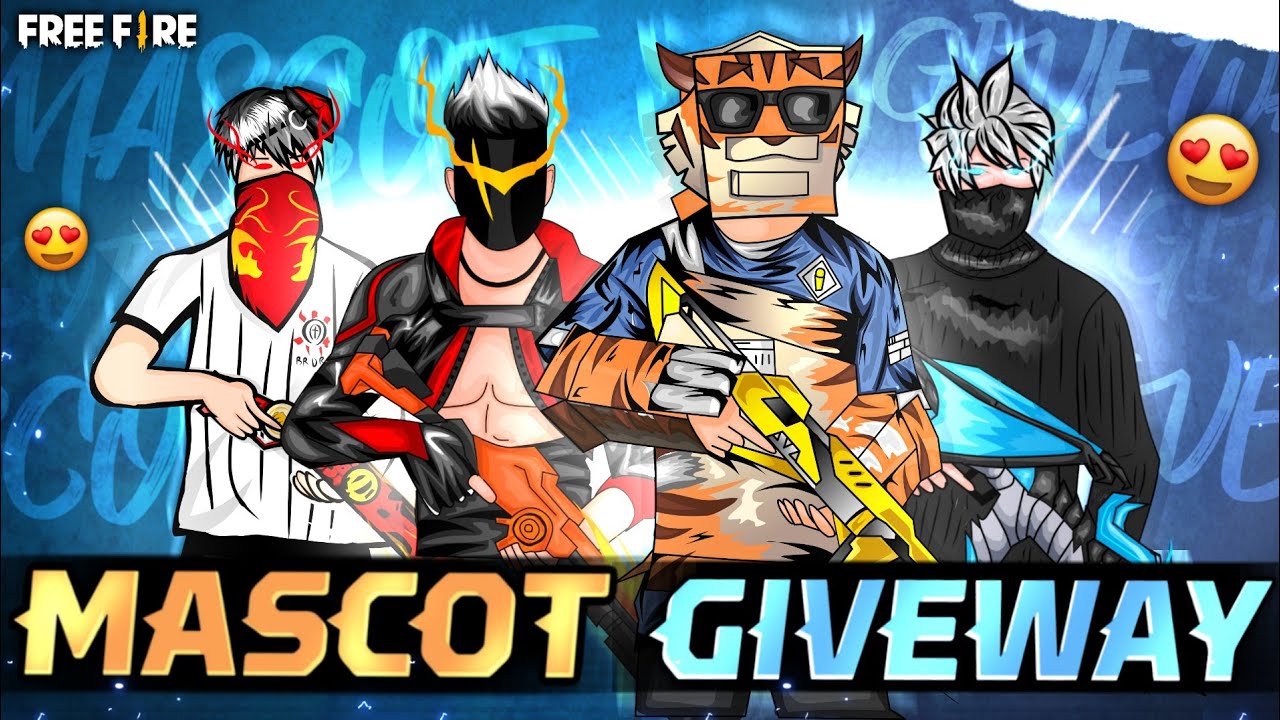Free Fire mascot logo pack | latest & best mascots ..😍 - YouTube
