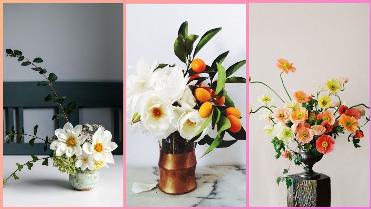 most beautiful and unique flowers decoration designs - YouTube