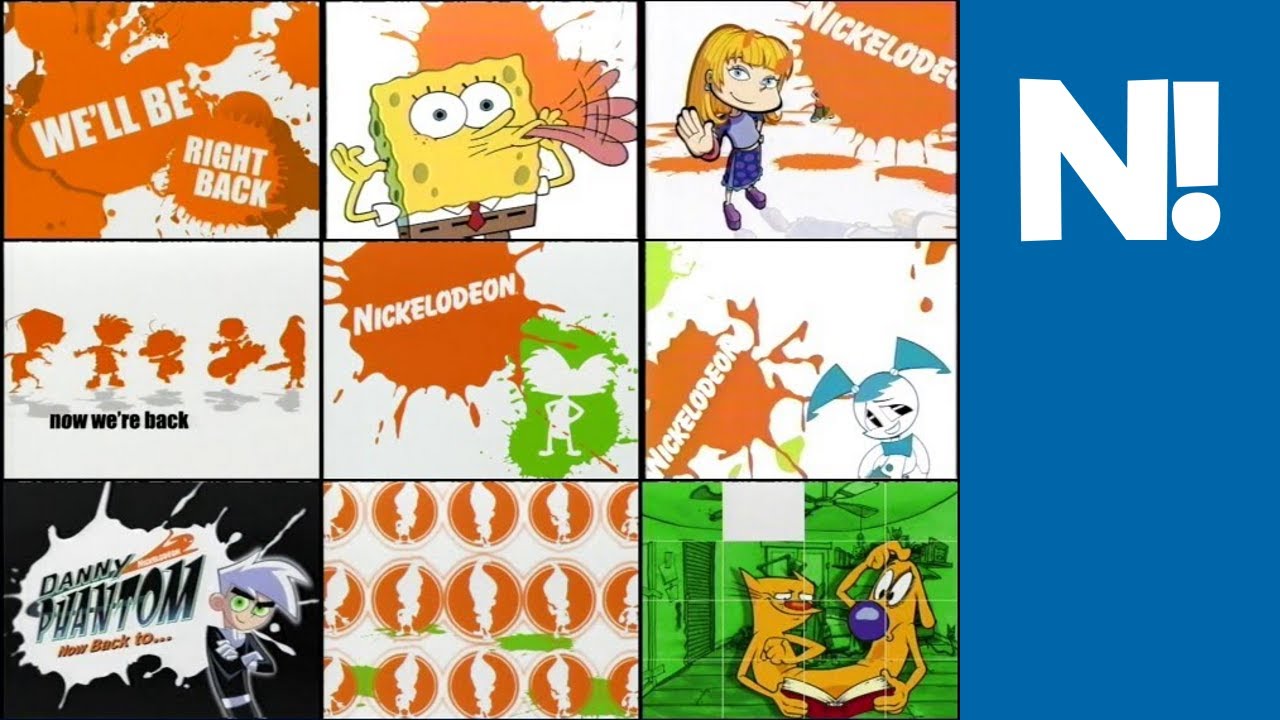 Nickelodeon Splat Bumper Collection (2004) - YouTube