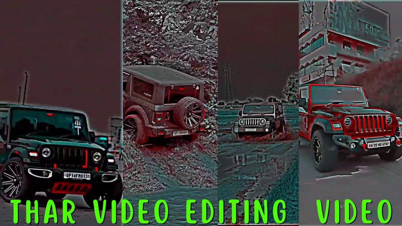 THAR NEW REEL VIDEO___ 4X4VIDEO __ THAR Lover ___ thar video editing ...