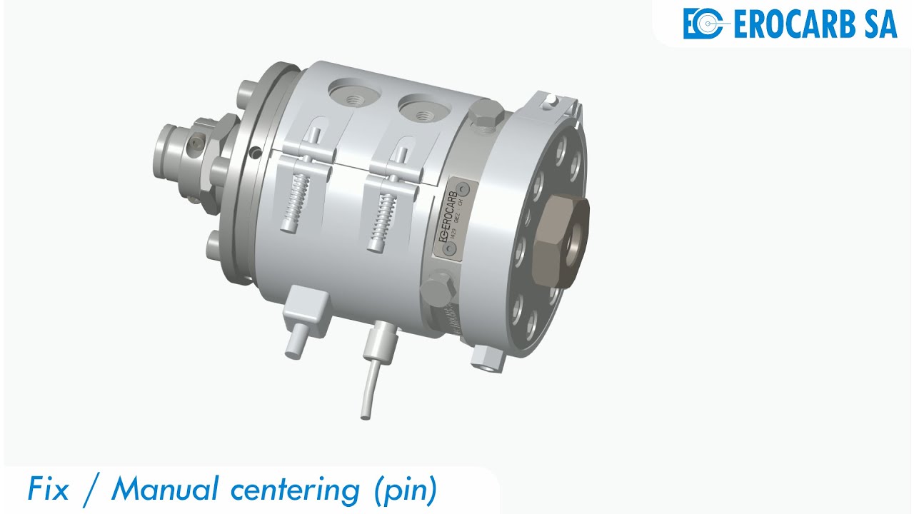 EROCARB SA - Fix/manual centring system by pins - YouTube