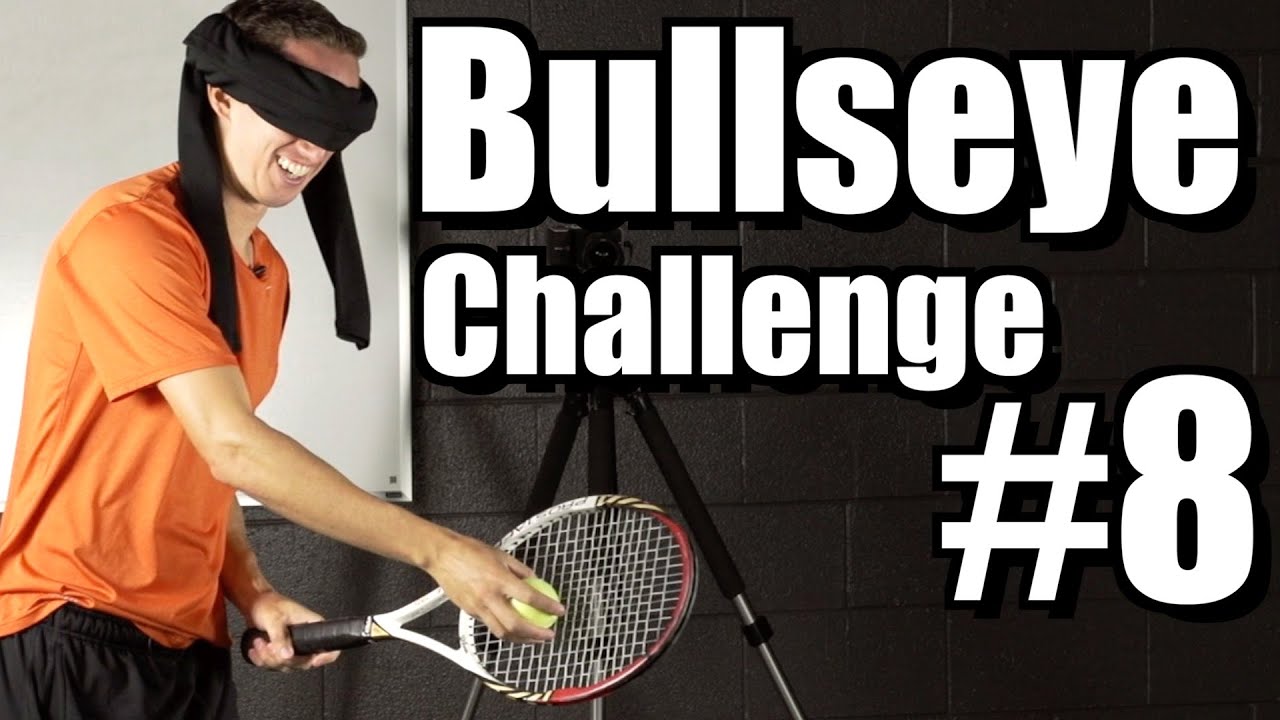 Bullseye Challenge #8 - Blindfolded! - YouTube