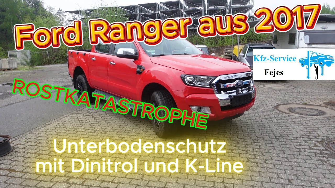 Ford Ranger... So viel Rost nach 8 Jahren!!! Harte Bearbeitung - YouTube