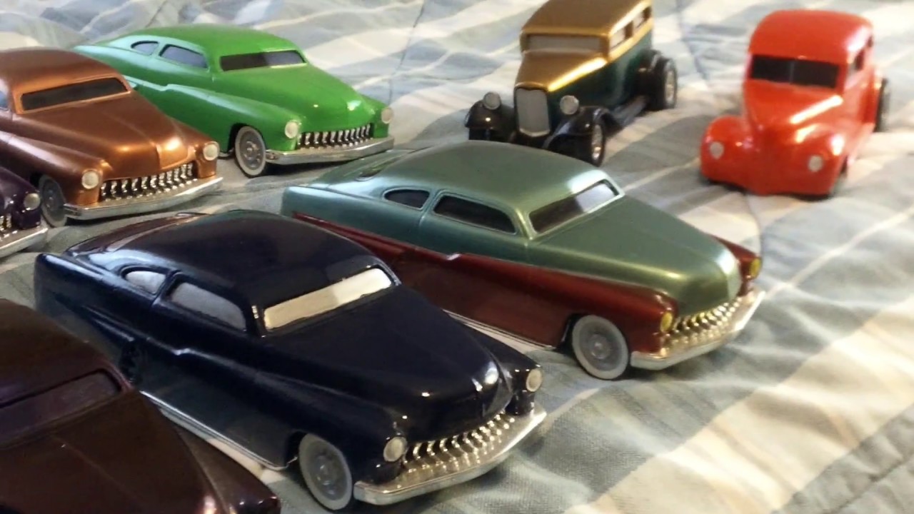 My Custom painted "die cast cars". - YouTube