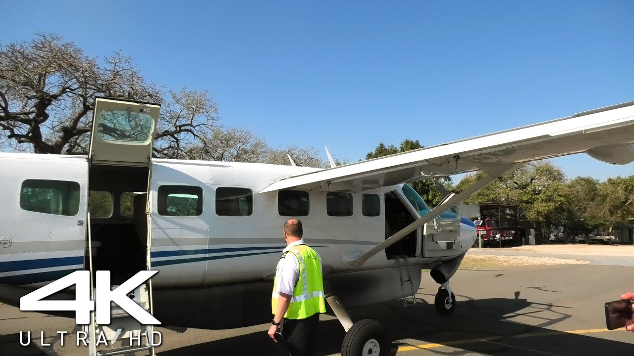 [4K] - Scary Full Flight!! - Fed Air - Cessna Grand Caravan - Garonga ...