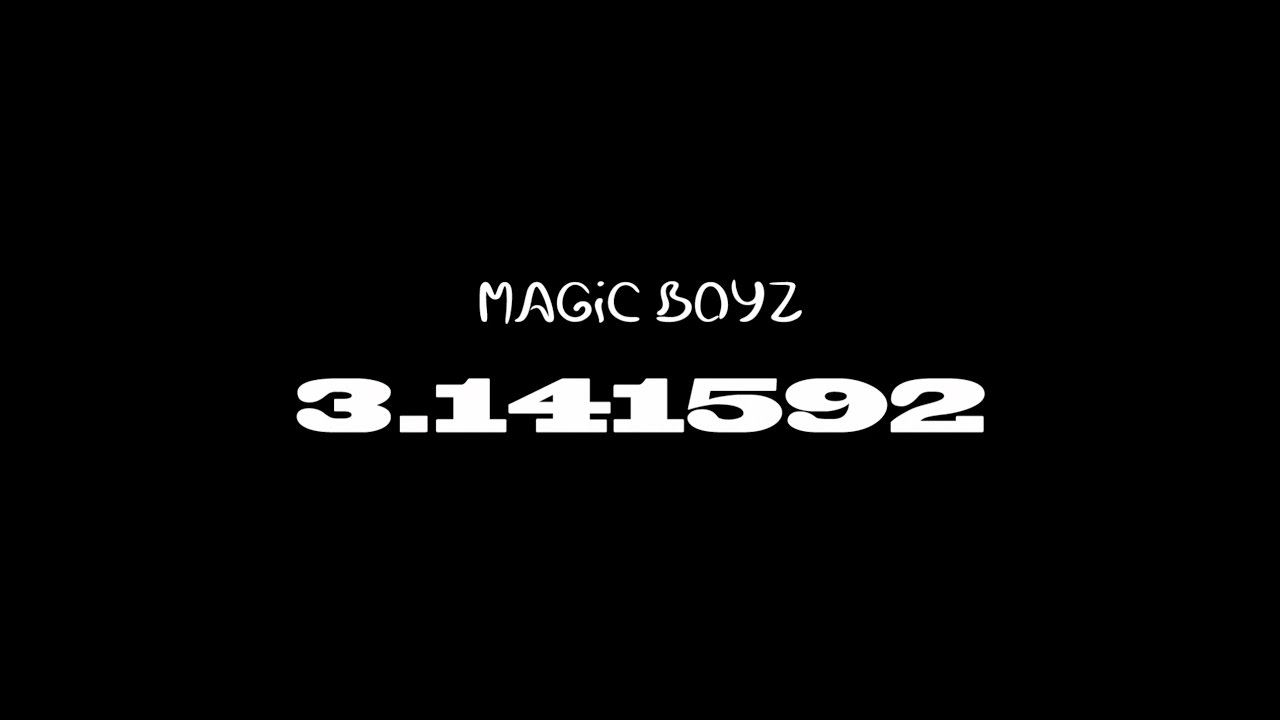 【MAGiC BOYZ】3.141592【MV】 - YouTube