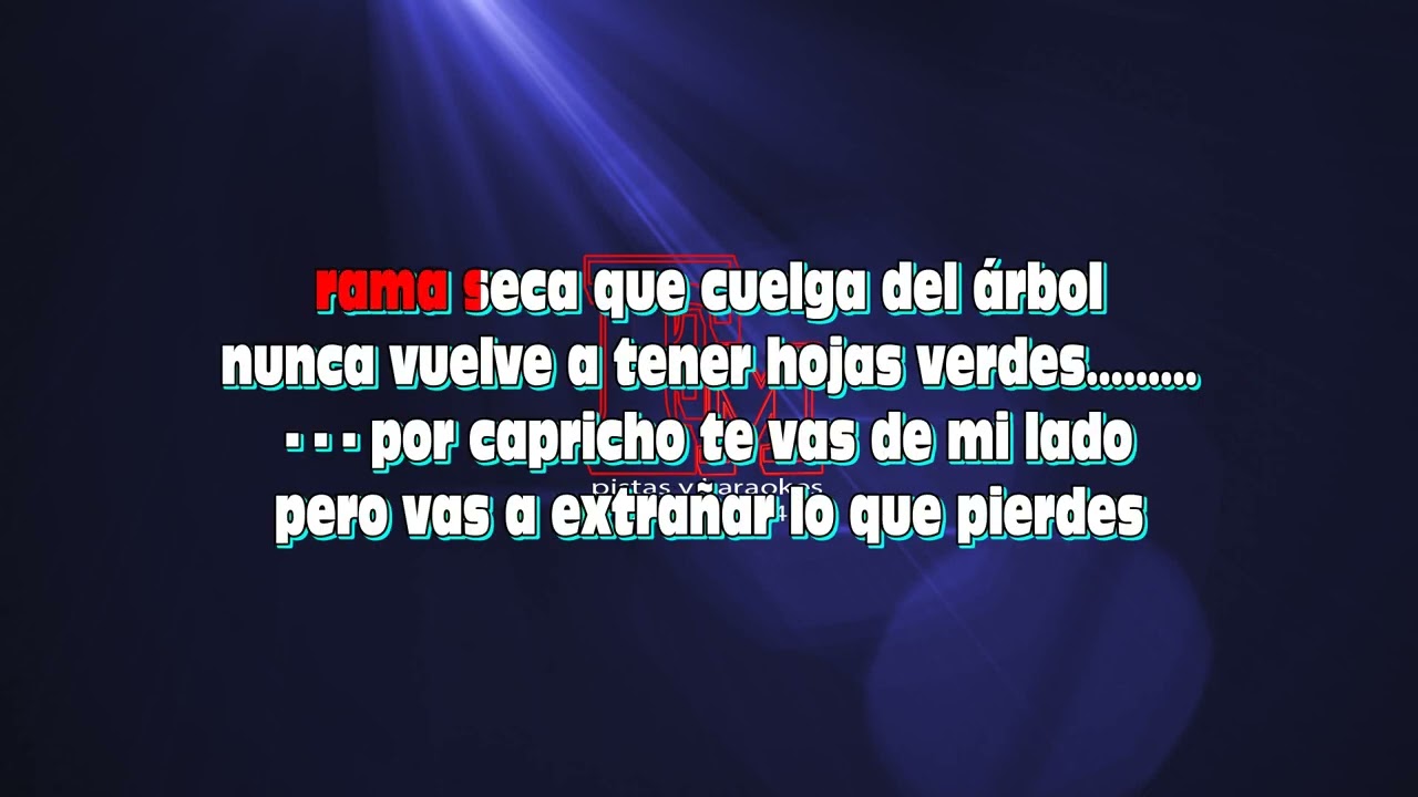 RAMA SECA KARAOKE DEMO DUETO AMERICA PISTA O KARAOKE 3112219420 - YouTube