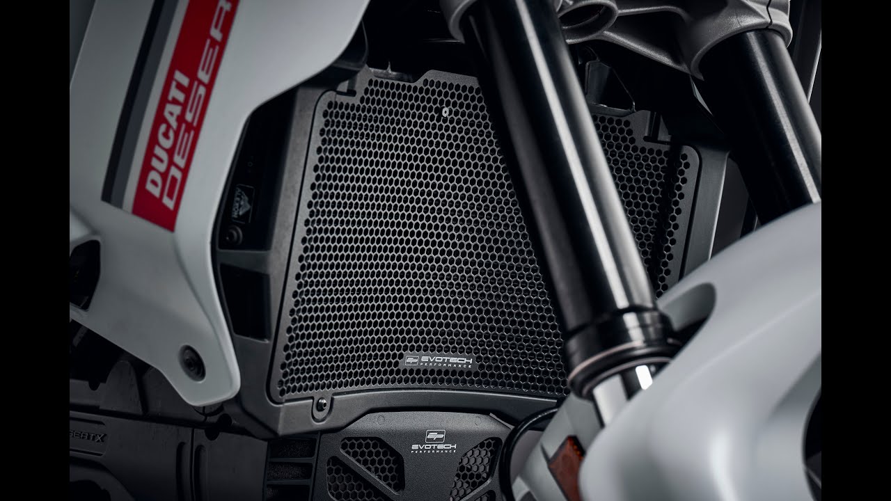 Accessories for the Ducati DesertX | Evotech Performance - YouTube