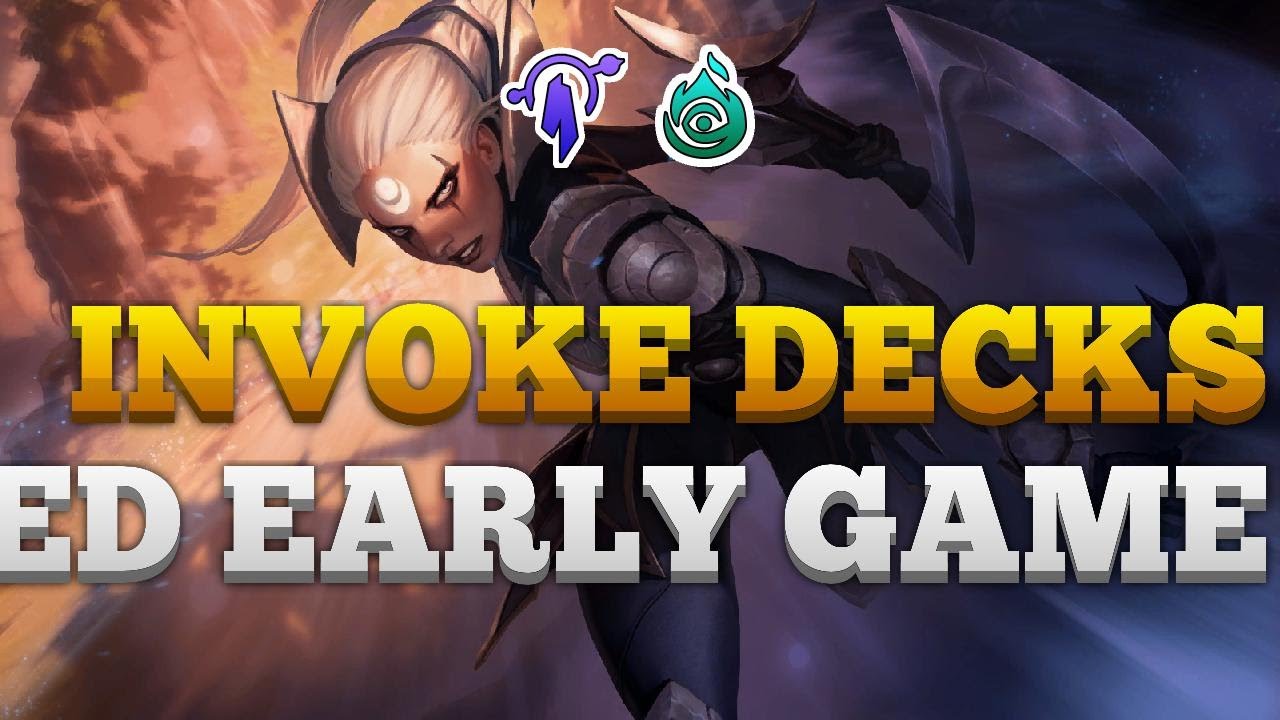 Invoke Decks Need Early Game | Patch 1.8 | Diana Leona | Legends of Runeterra | Ranked Lo - YouTube