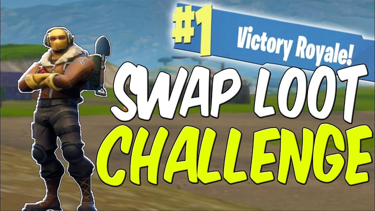 Swap Loot Every Kill Challenge WIN! (INSANE!) - Fortnite Battle Royale ...
