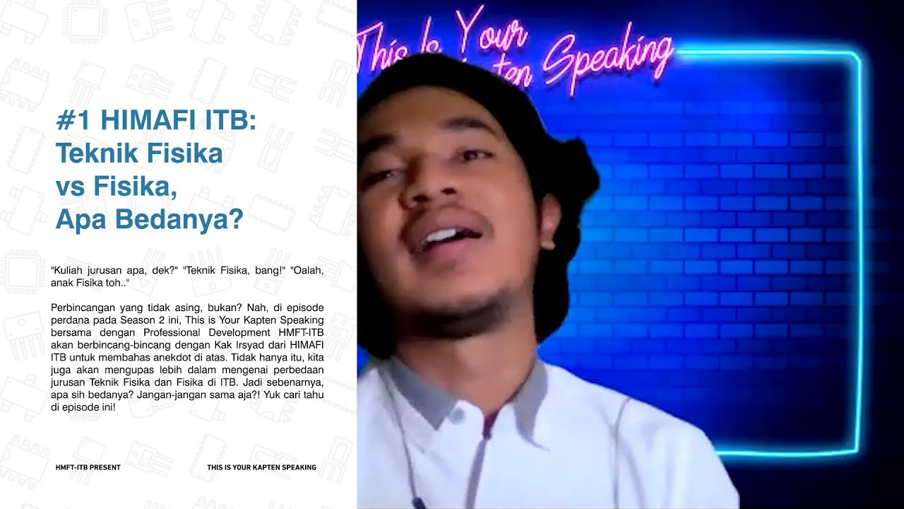 #1 HIMAFI ITB: Teknik Fisika vs Fisika, Apa Bedanya? - YouTube