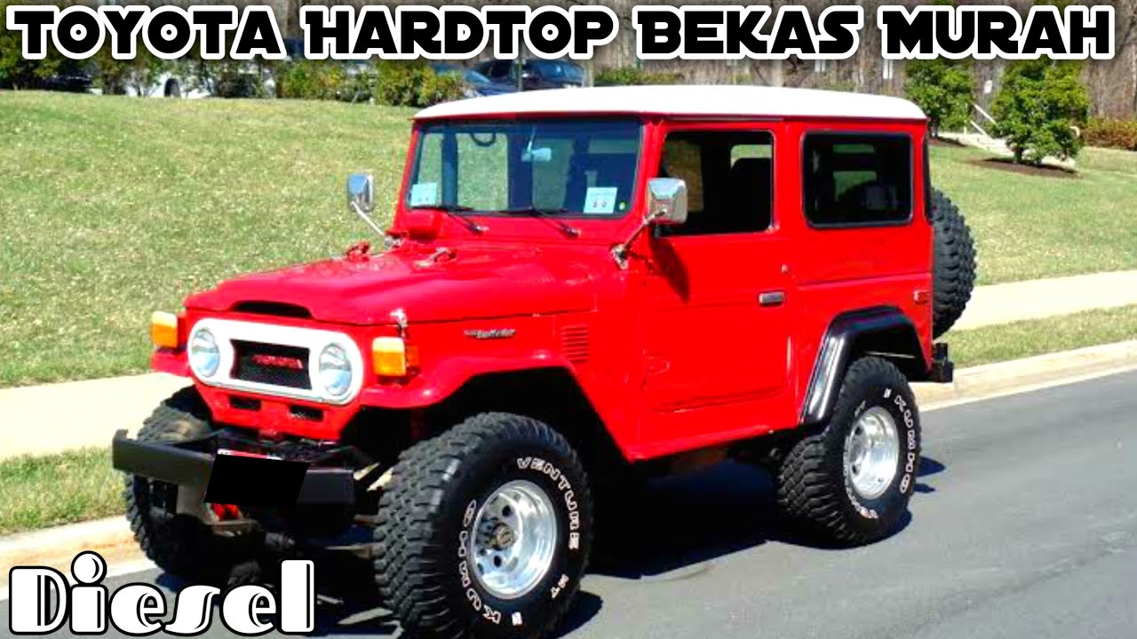 INFO HARGA MOBIL BEKAS TOYOTA HARDTOP DIESEL - YouTube