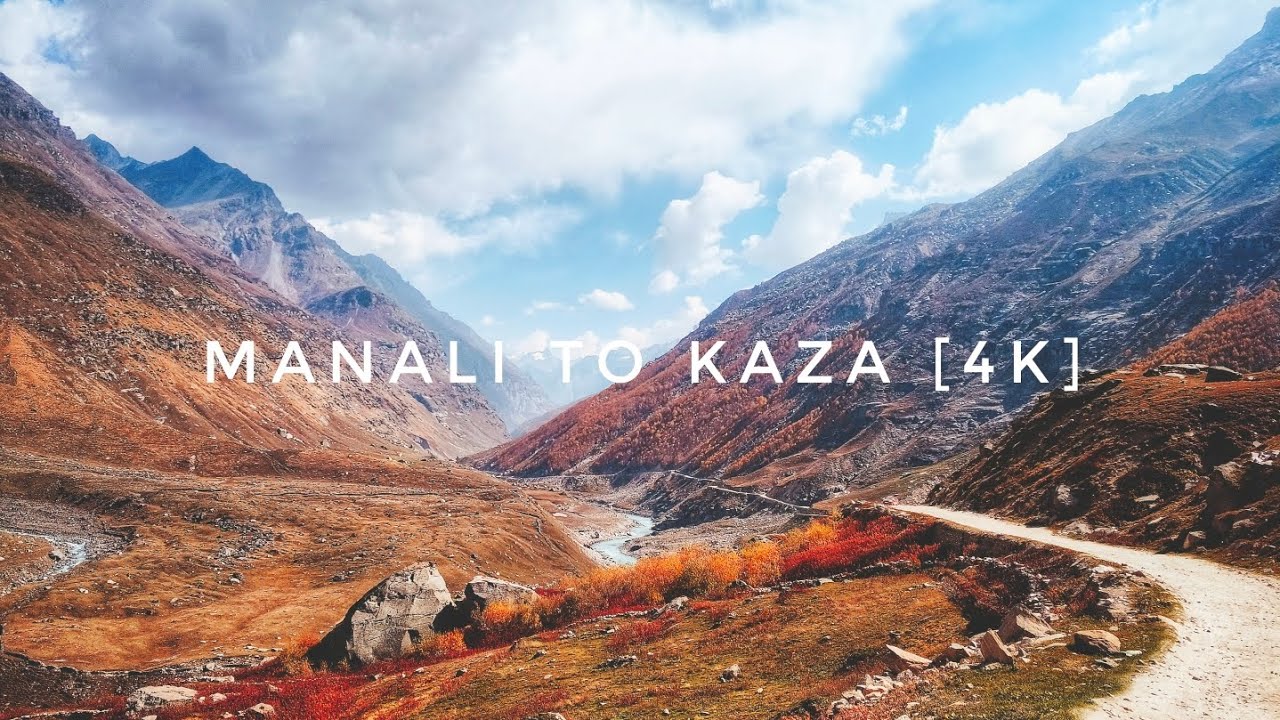 Manali to Kaza 4K #motovlog #kaza - YouTube