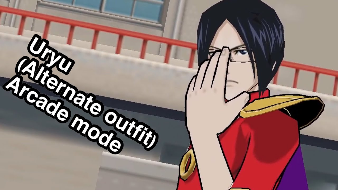 Bleach heat the soul 6 Uryu (Alternate outfit) Arcade mode - YouTube