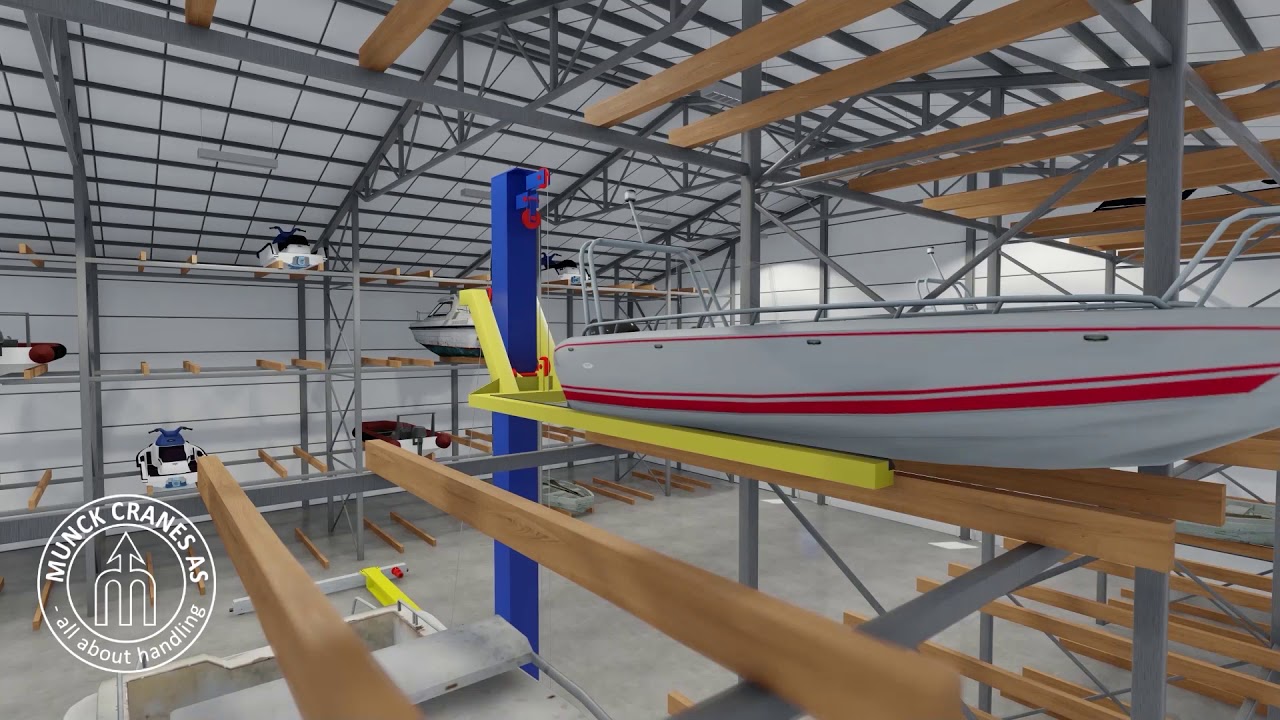 New concept designed from Munck Cranes - YouTube