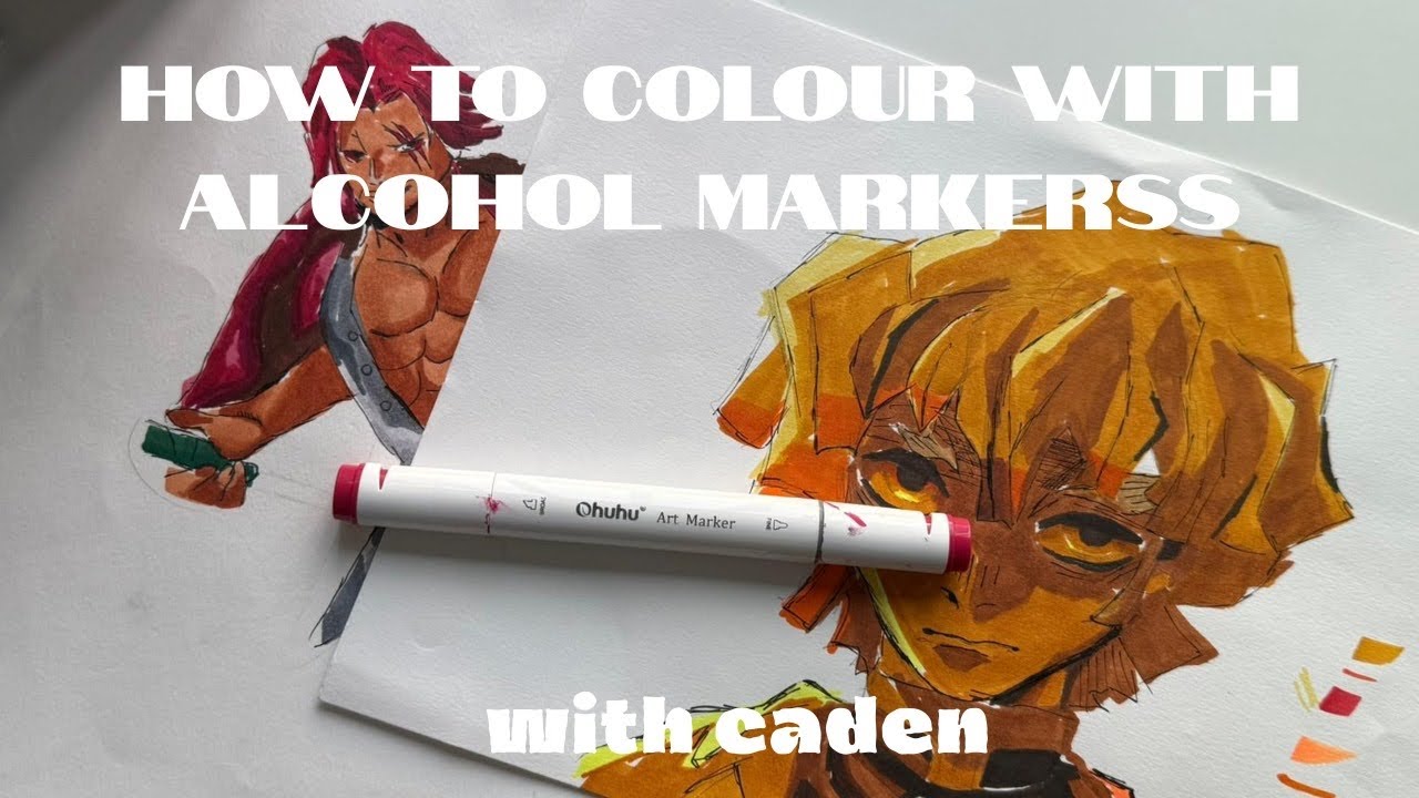Alcohol Markers 101: The Ultimate Guide to Coloring Like a Pro - YouTube
