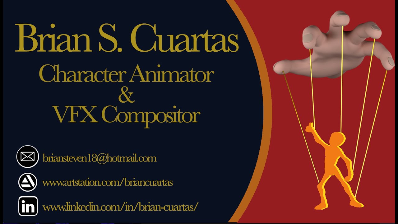 Brian S. Cuartas' Character Animator & VXF Compositor DEMO REEL - YouTube