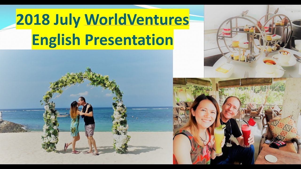 WorldVentures Presentation English 2018 July in Hong Kong - YouTube