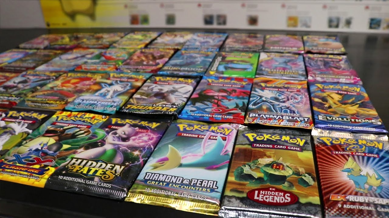 Opening 36 DIFFERENT Pokémon Sets!! (Custom Booster Box) - YouTube