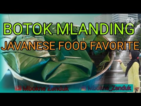 RESEP BOTOK MLANDING || BOTOK INDONESIAN DISH RECIPE || BOTOK PETAI ...