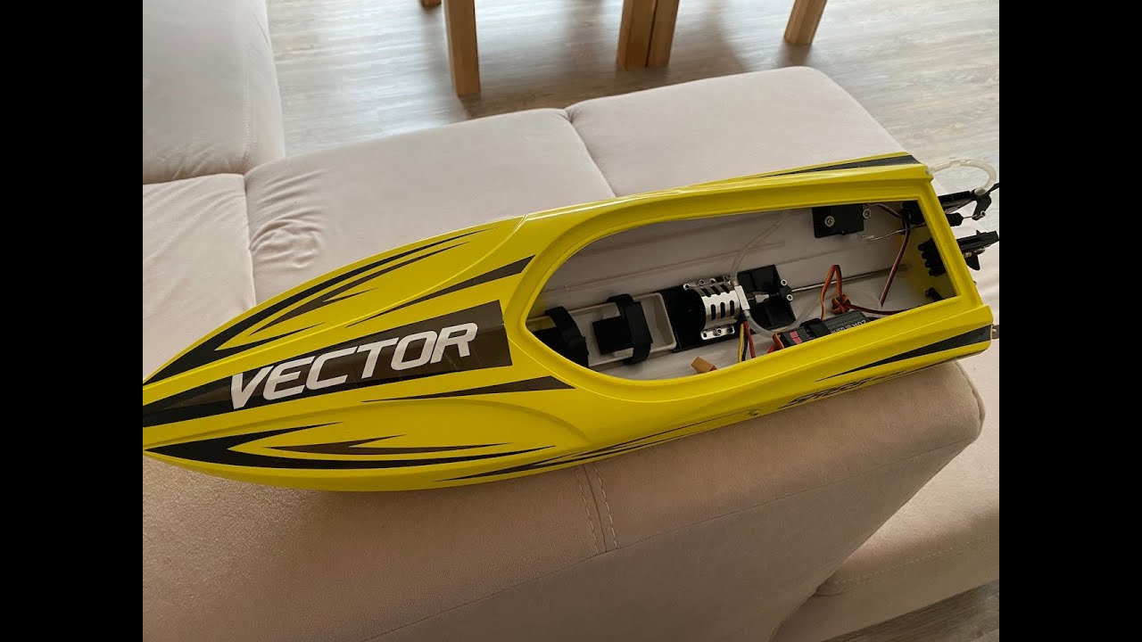 Volantex Vector SR65 First Run - YouTube