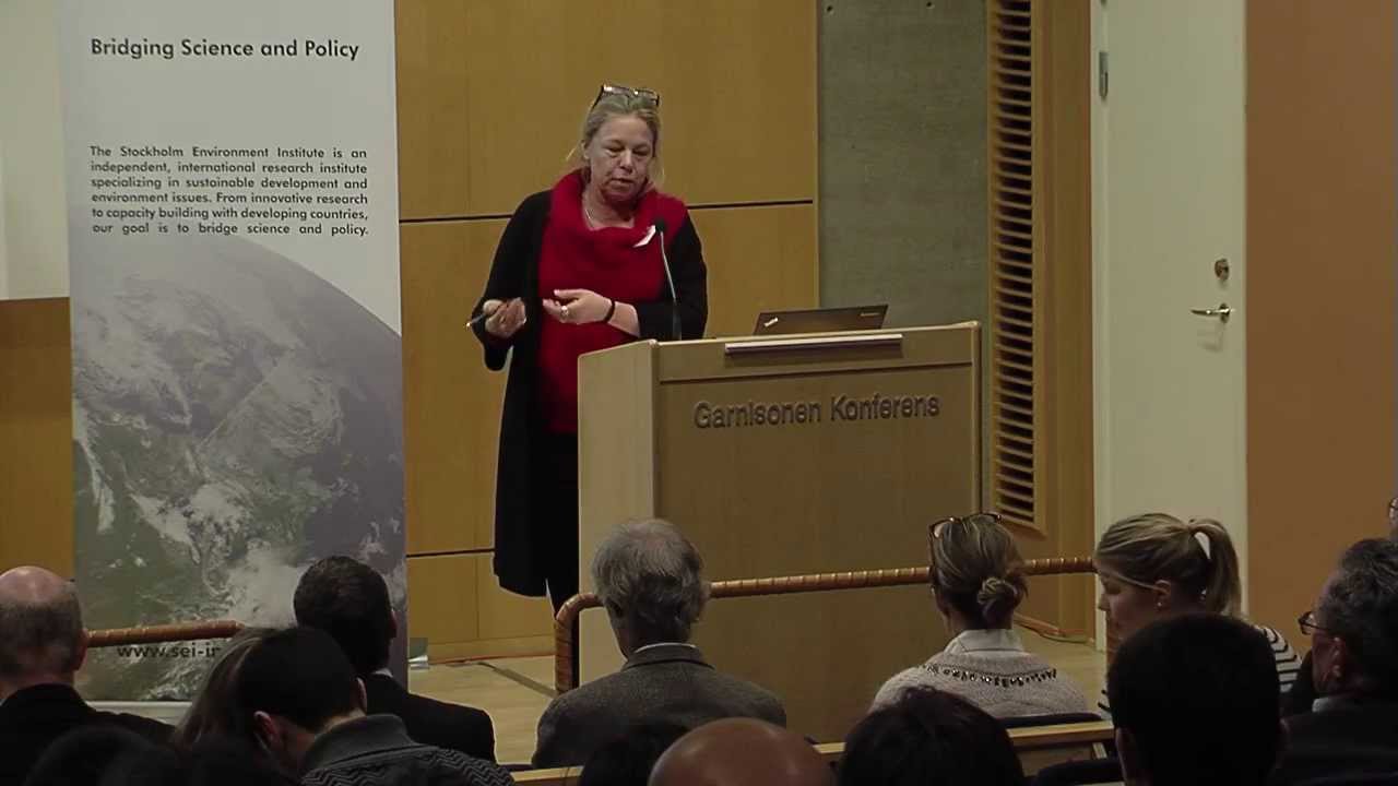 Water governance - Intro and Jennie Barron - SEI Science Forum 2014 ...
