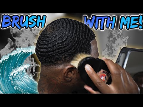 How to Brush Your 360 waves in 2022 Brush With Me!! - YouTube