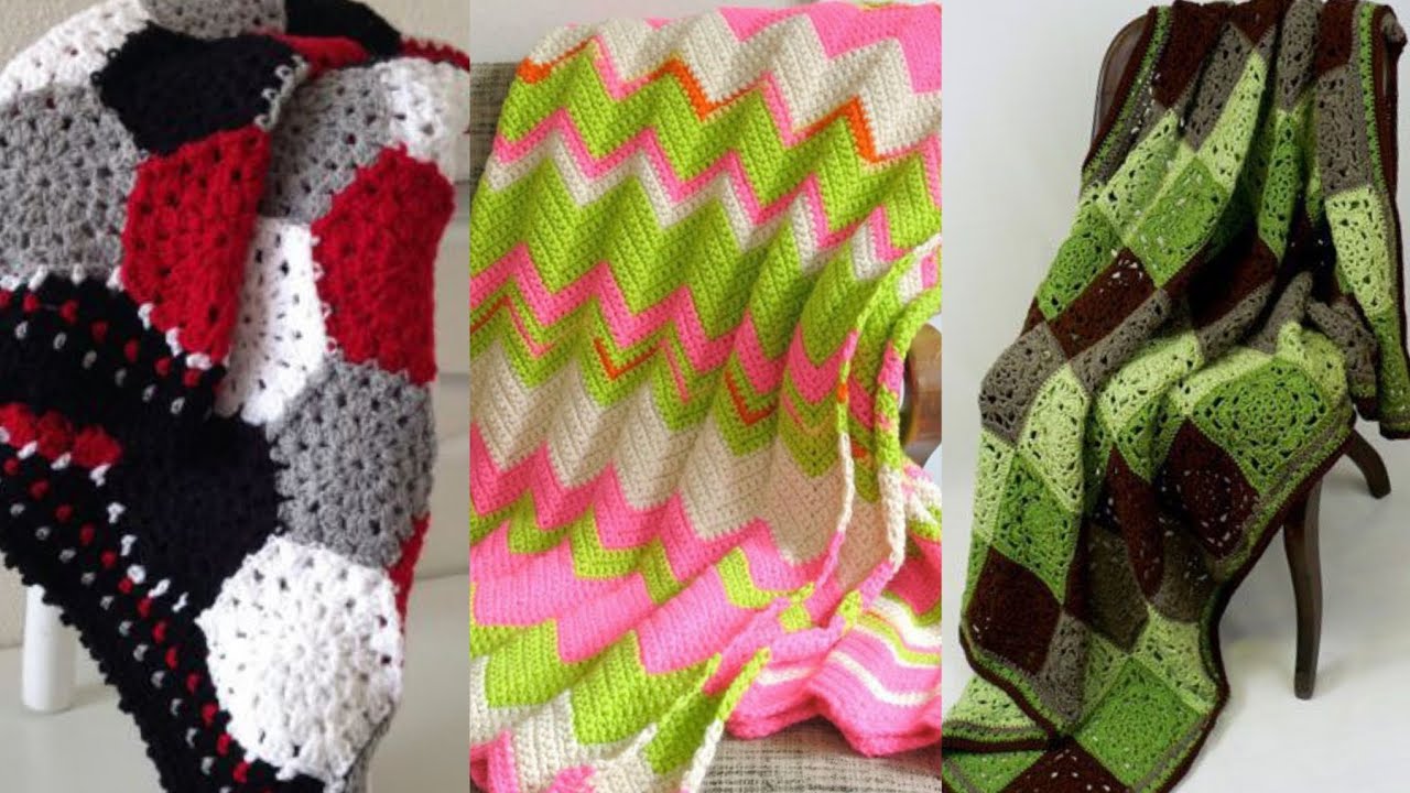 highly running ideas for babies of crochet blanket patterns - YouTube