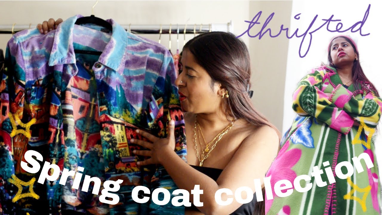 MY VINTAGE THRIFTED SPRING COAT COLLECTION | Coats that bring me joy ...