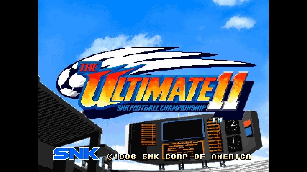 NG The Ultimate 11: The SNK Football Championship (JP Tokuten Ou ...
